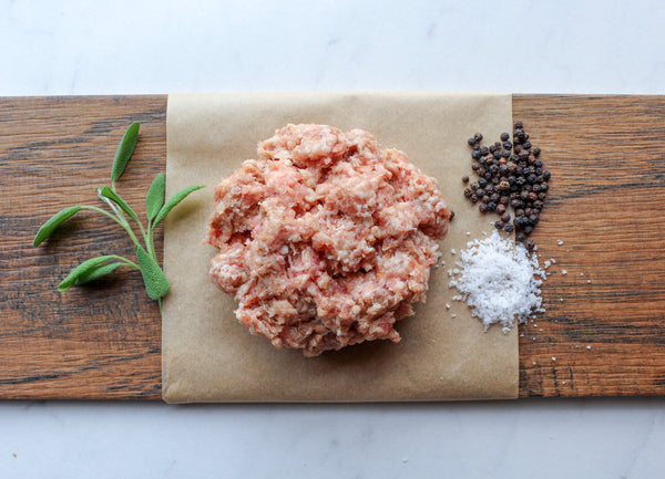 Organic Plain Ground Pork - HH Farmstead